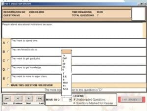 PAF Computer Test Procedure: How To Give A Test On the Computer?”