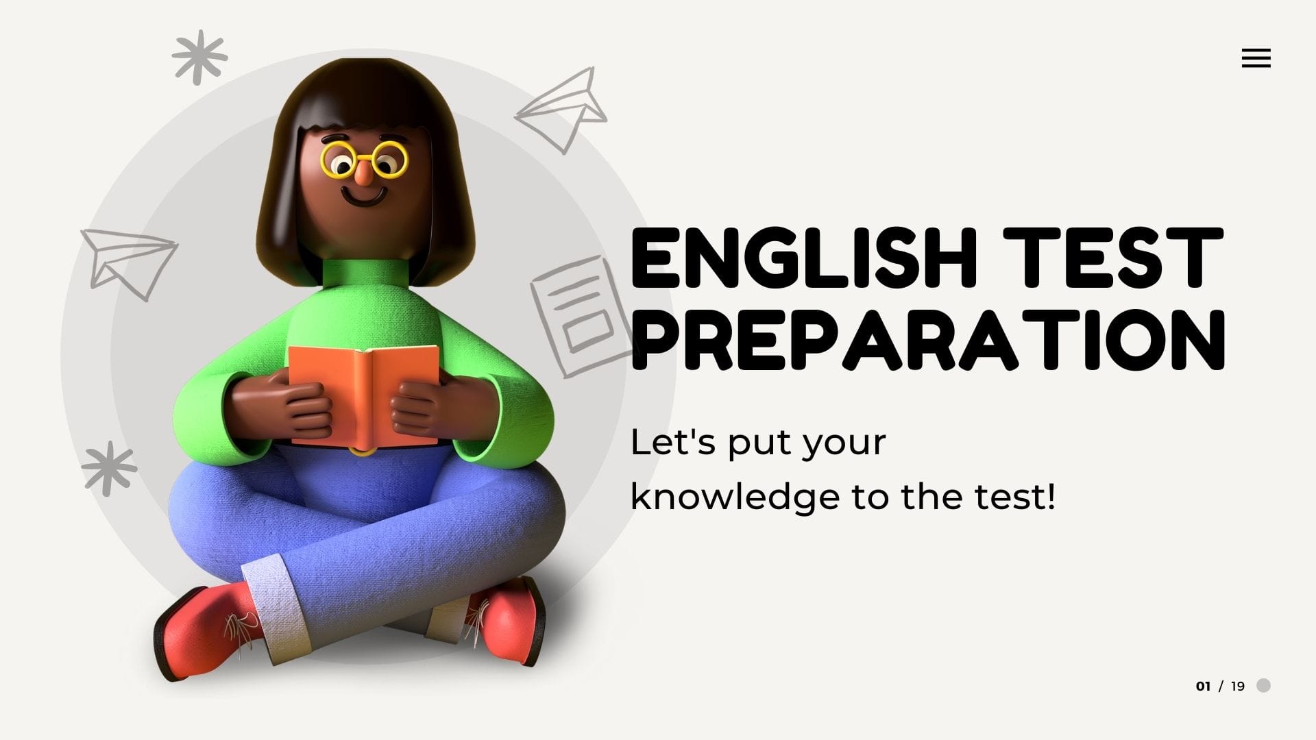 Online English Test Preparation: Short Notes and Online Tests